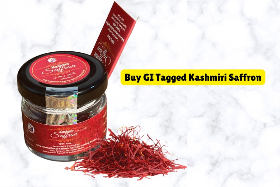 Buy GI Tagged Kashmiri Saffron ( Purity & Organic Saffron )