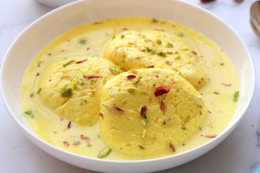 How To Make Saffron Rasmalai At Home