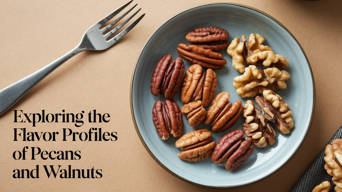 Exploring The Flavor Profiles Of Pecans And Walnuts.