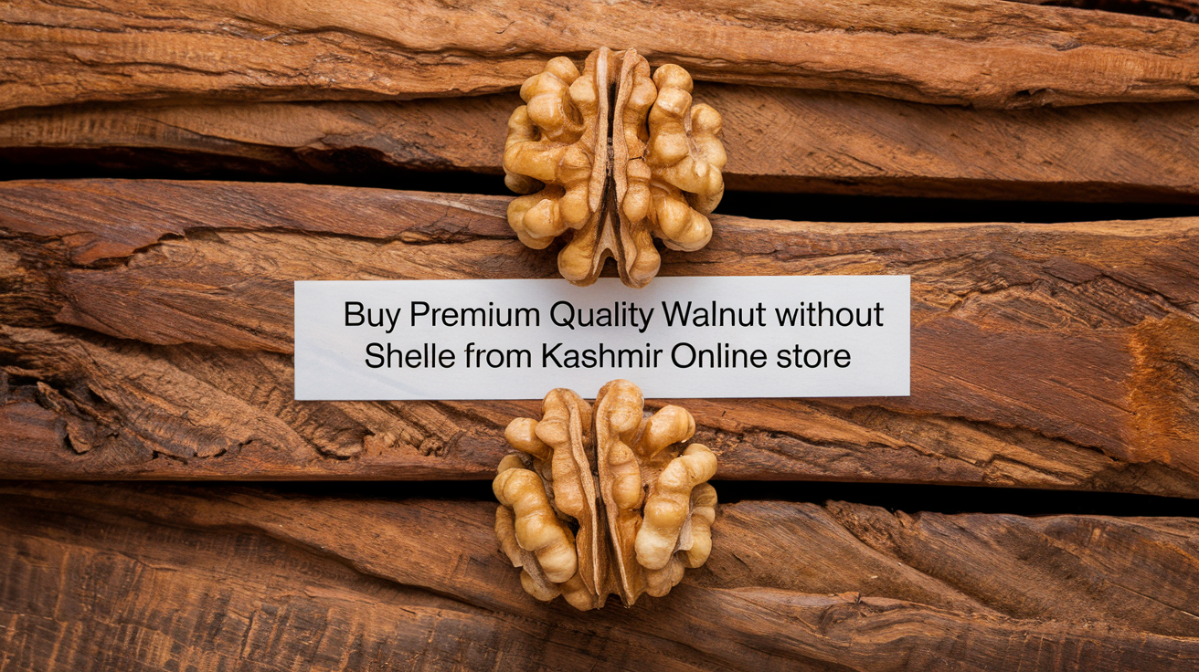 Buy Premium Quality Walnut Without Shell Online From Kashmir Online St
