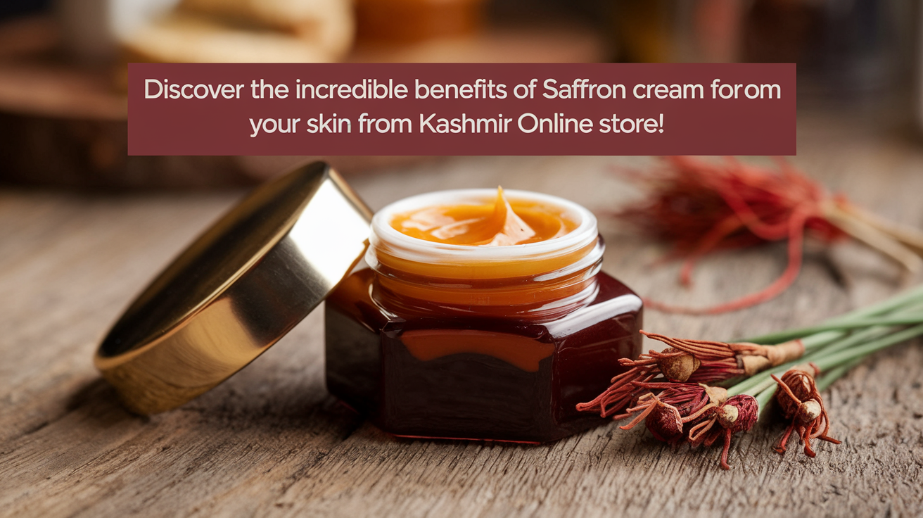 Discover the Incredible Benefits of Saffron Cream for Your Skin From K
