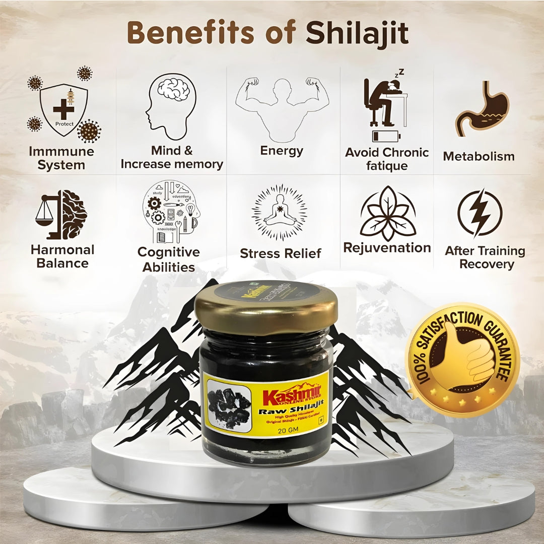 Buy Original Shilajit Resin | Pure Himalayan Shilajit For Men & Women ...