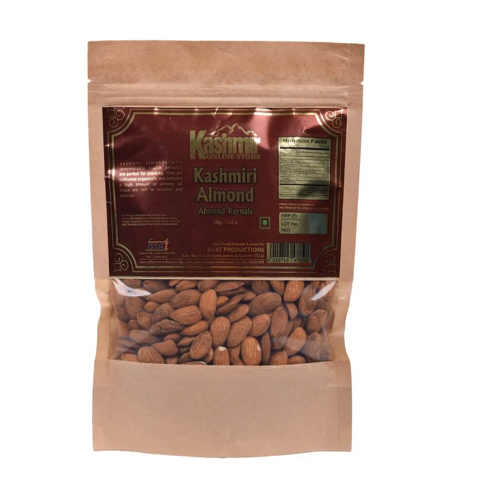 Kashmiri Almonds | Kashmiri Badam | Oil Rich Badam – Kashmir Online Store